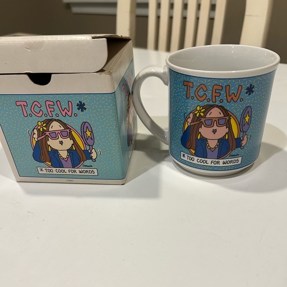 Kitchen | Vintage Cartoon Cathy Coffee Mug Tcfw Too Cool For Words ...